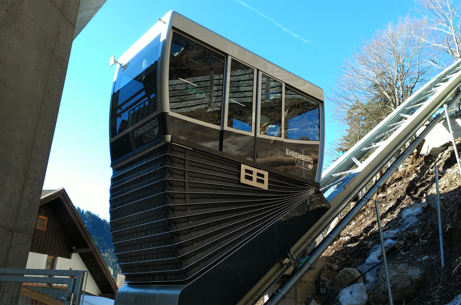 Ehrenberg Liner, Reutte, AT - ABS Transportbahnen - Inclined lift systems, lift elevators ...