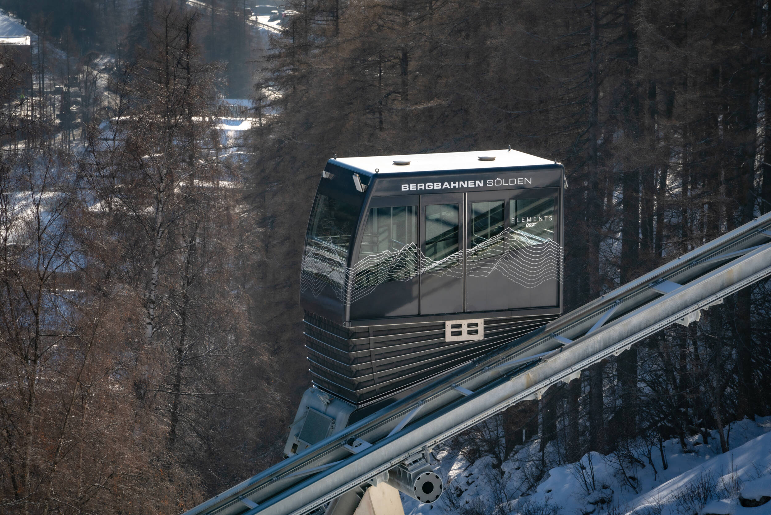 Innerwaldshuttle I + II, Sölden, AT - ABS Transportbahnen - Inclined lift systems, lift ...